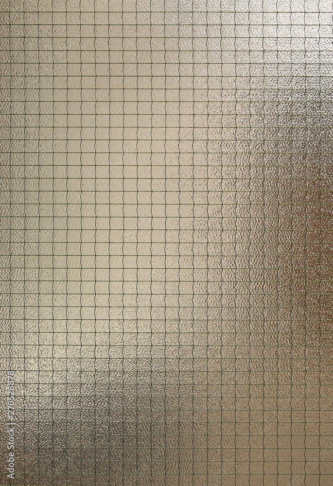 Abstract glass with wire grid texture. Stock Photo | Adobe Stock