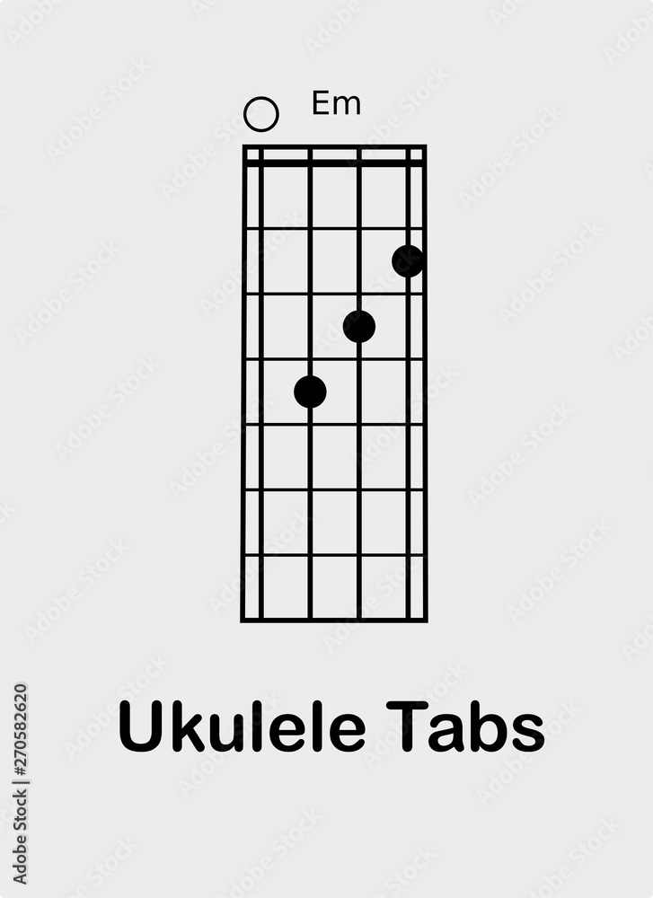 Ukulele Chords Em.
