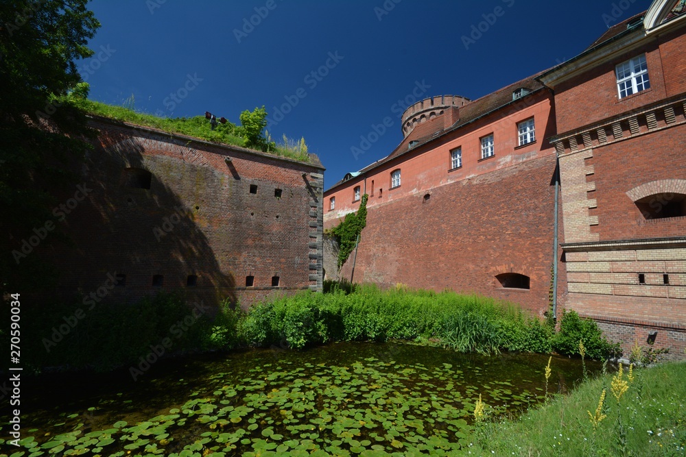 Citadel Spandau in Berlin from July 1, 2015, Germany. One of the most ...