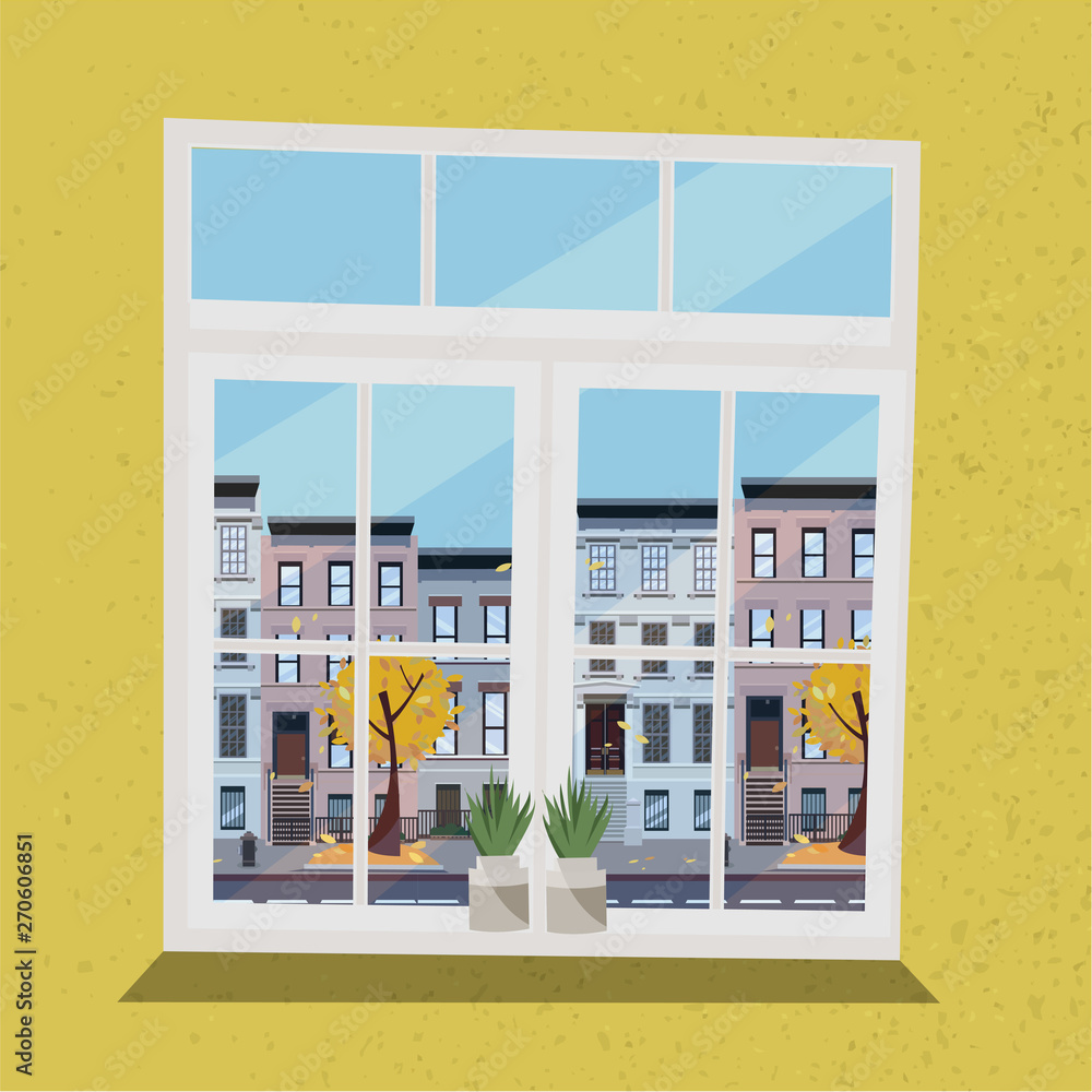 Window Outside Wallpaper