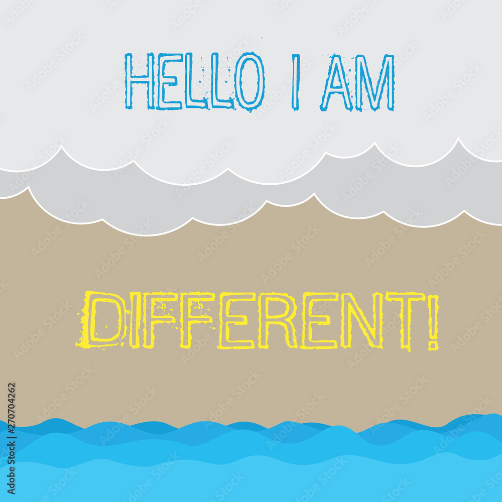 I Am Different From Others