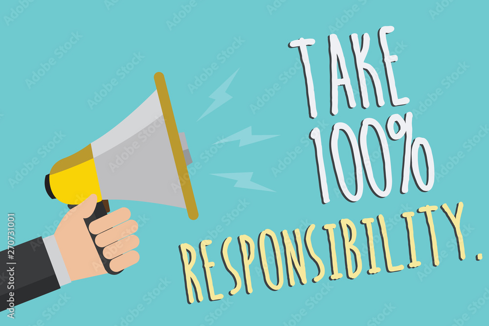 Showing Responsibility