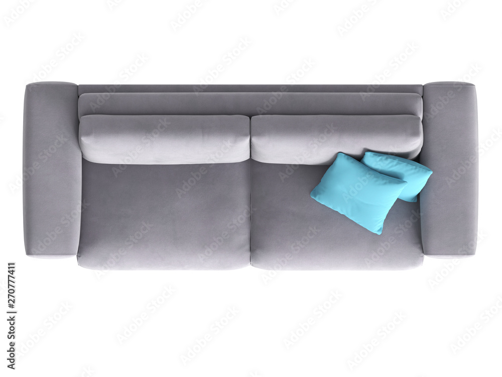 Sofa top view Stock Photo | Adobe Stock