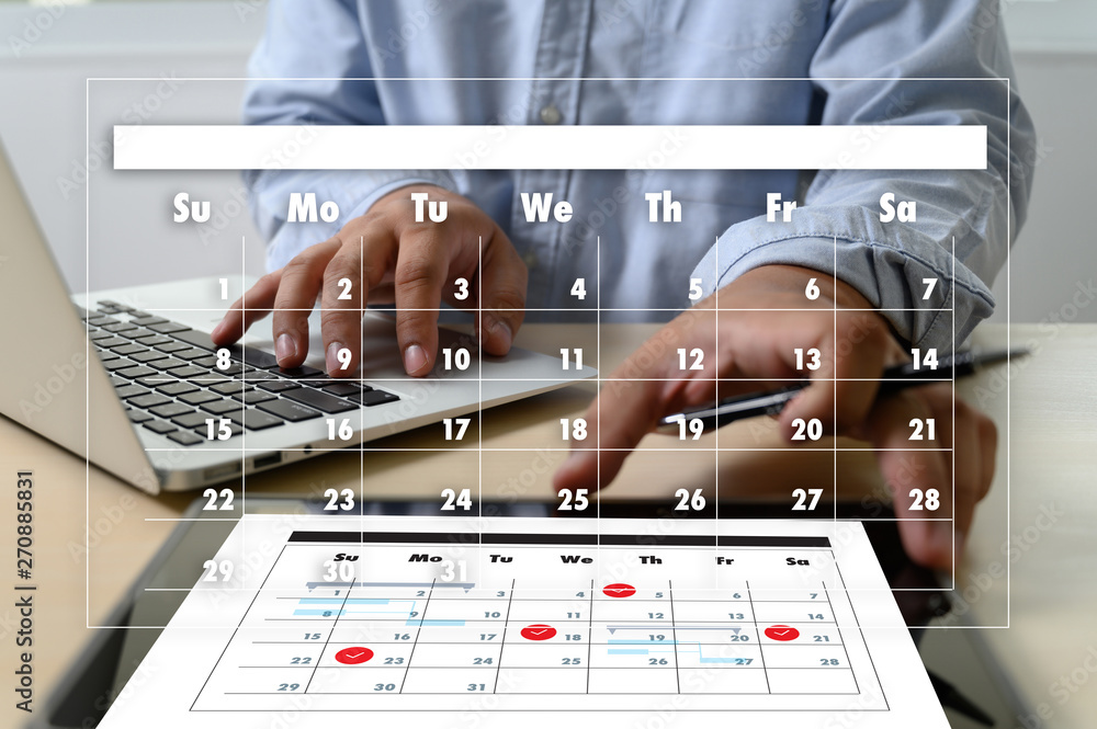 Appointment Reminder to Calendar and Organizer Agenda Stock Photo ...
