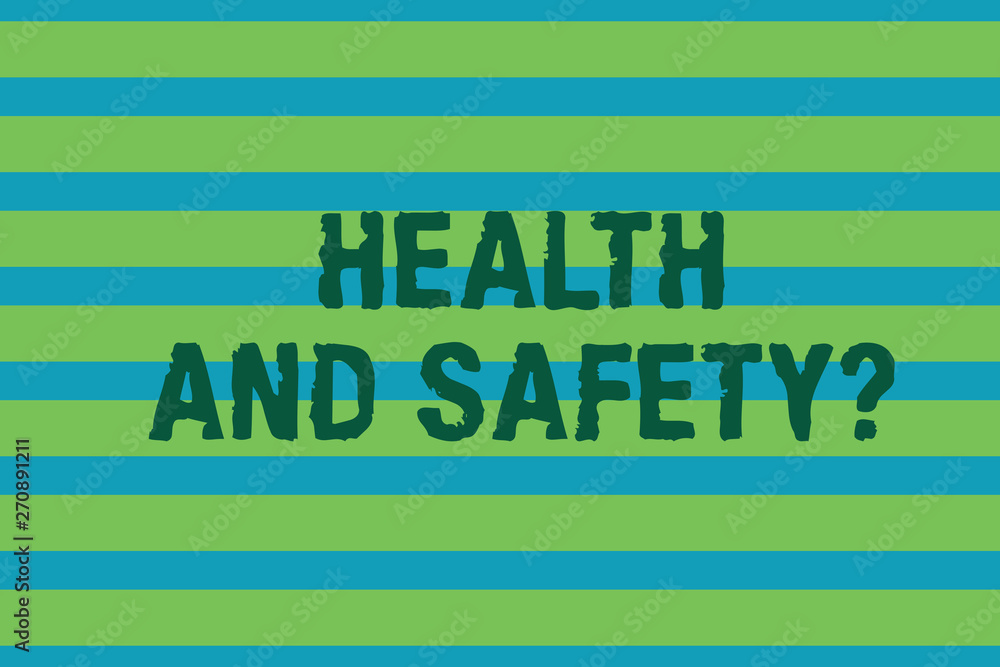Health And Safety Background