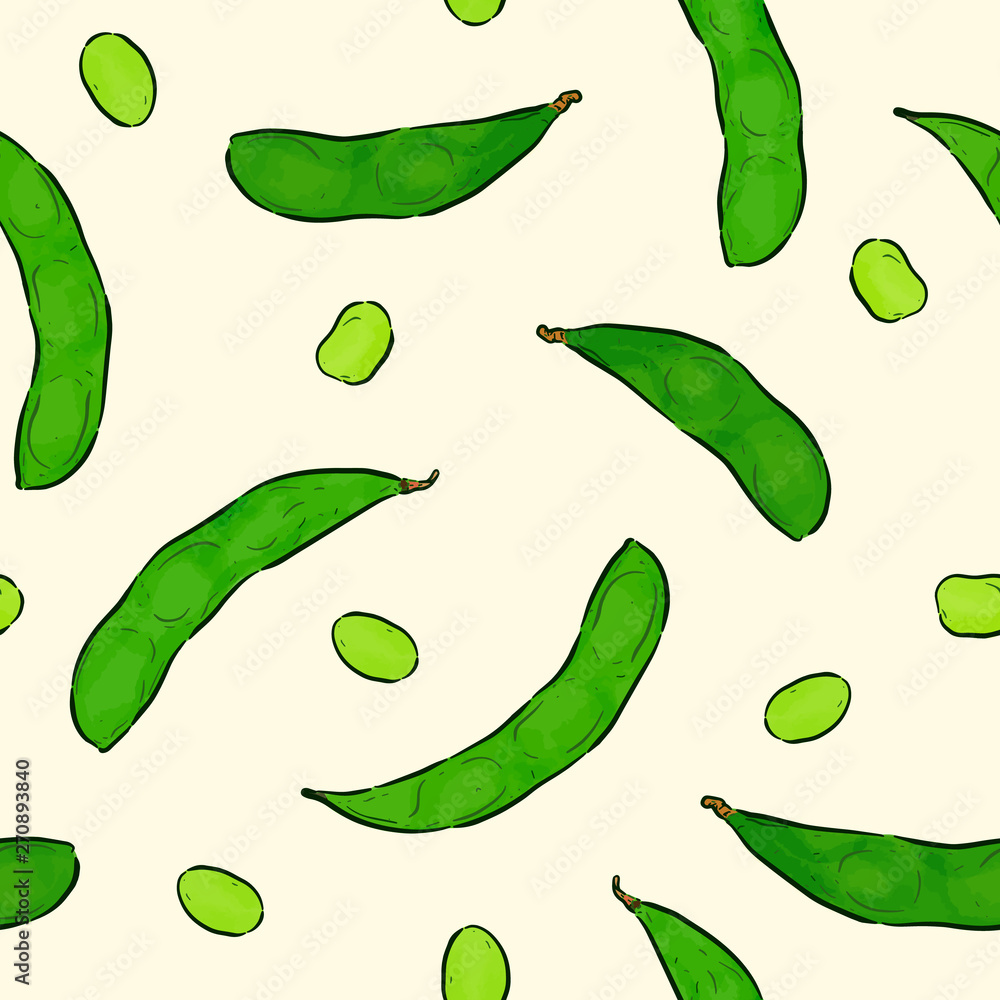 Edamame Drawing