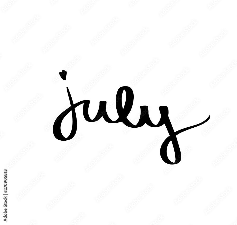 The Word July