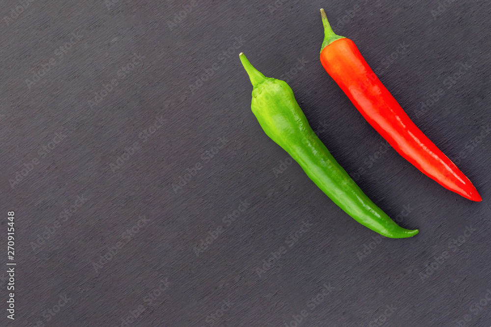 mature pod of sharp peppers parallel vegetable bright design design ...