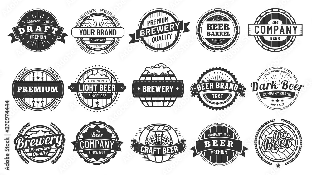 Beer Logo Stamps