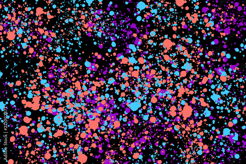 Neon Color Splash Backgrounds