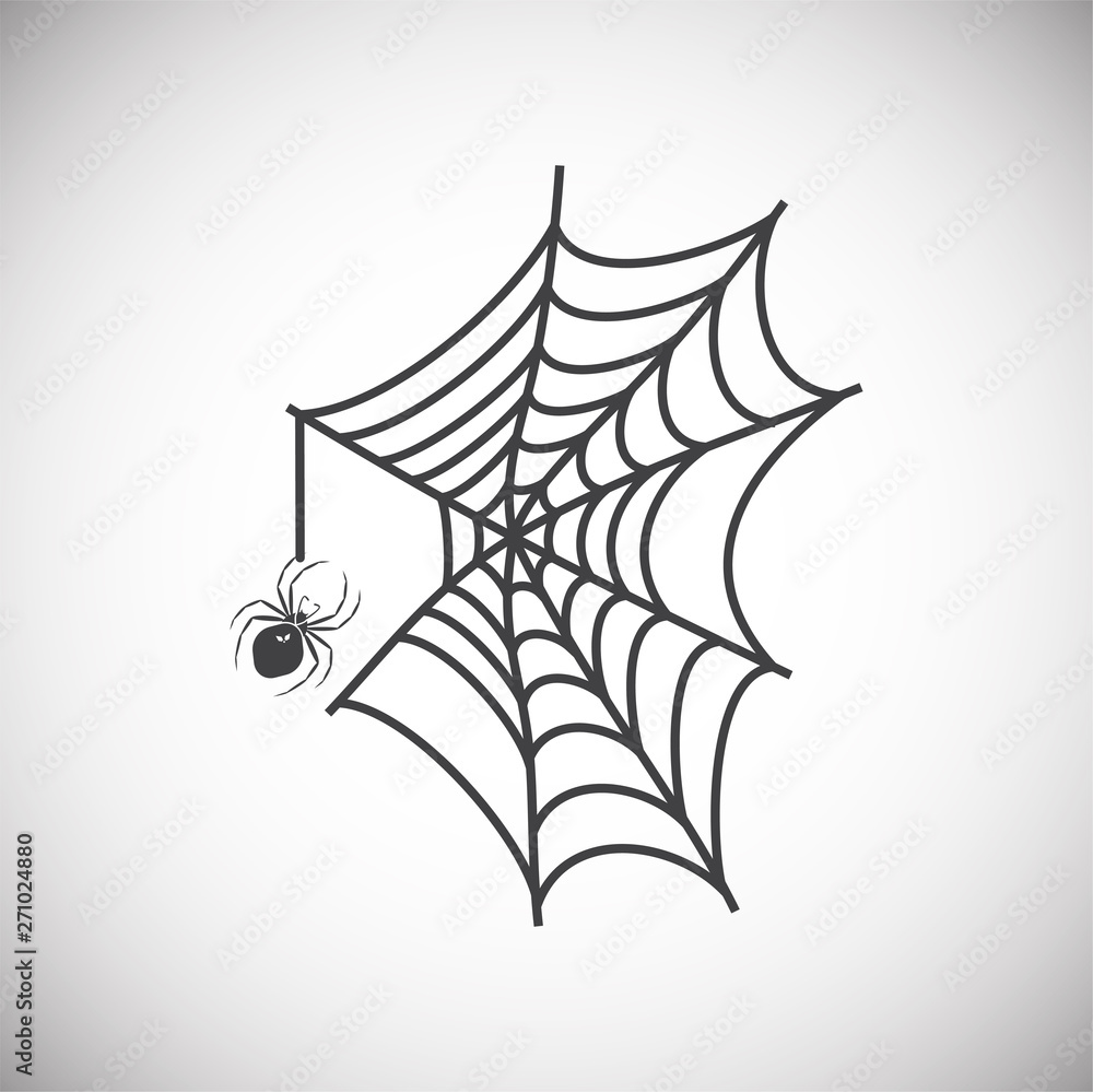 Simple Spider Web Design