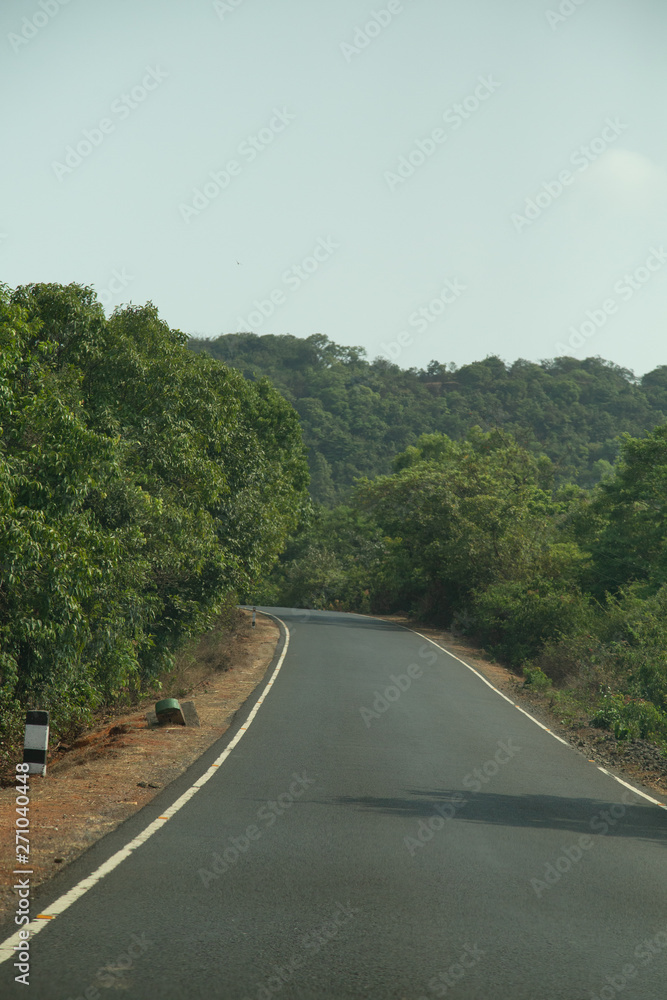 Road to GOA Stock Photo | Adobe Stock