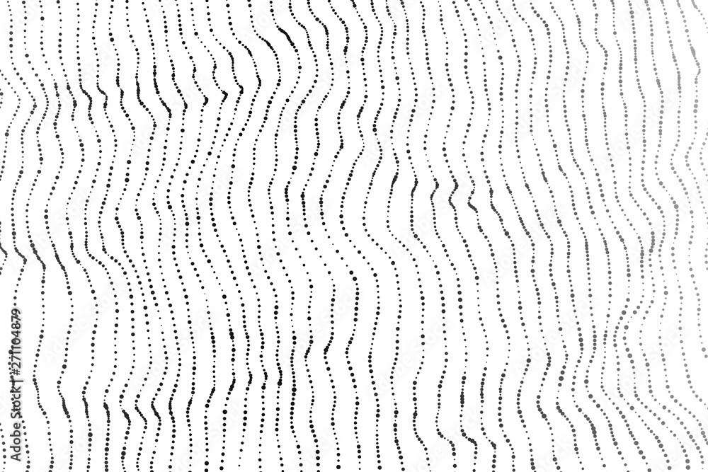 Wave 3d. Wave of particles. Futuristic point wave. Design for poster ...