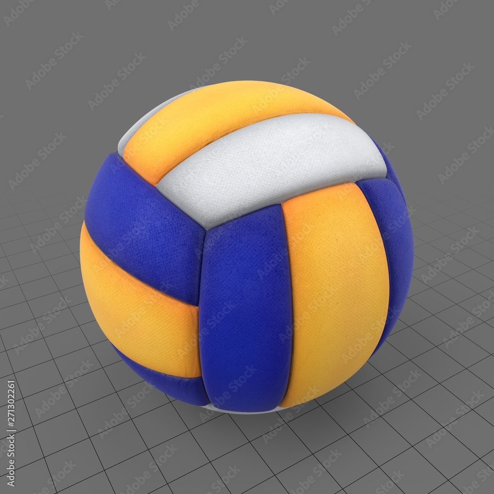 Volleyball Stock 3D asset | Adobe Stock