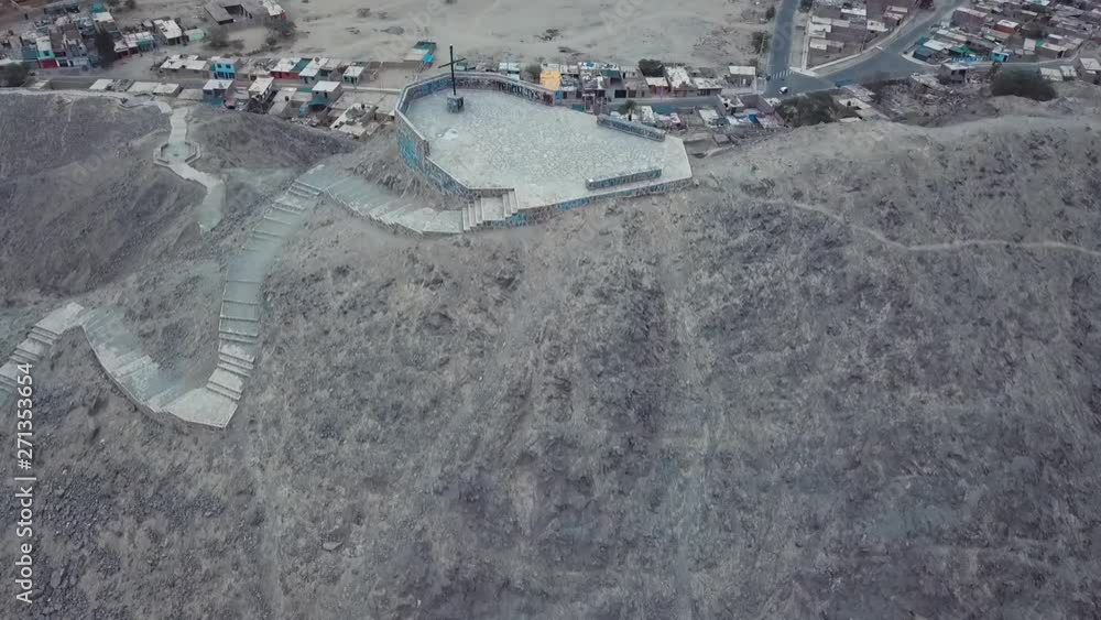 vista área del mirador de Parcona Stock ビデオ | Adobe Stock
