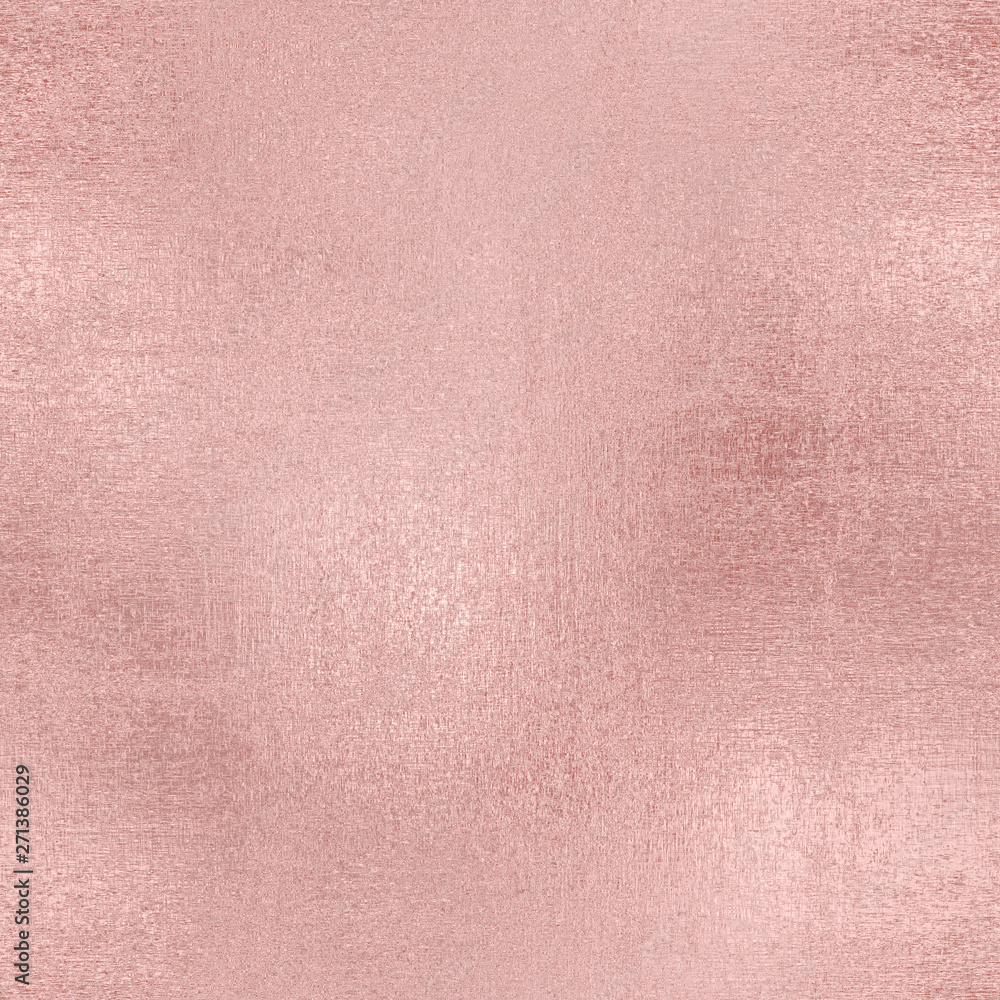 Rose gold foil seamless pattern, pink rough background, vintage texture ...