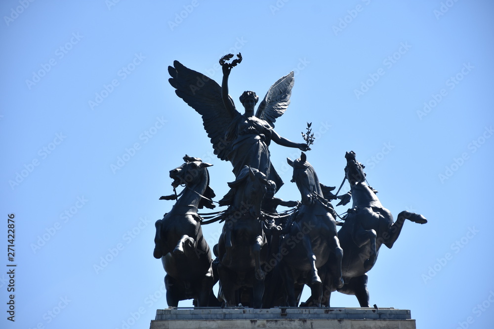 Statue of Boadicea and Her Daughters at Westminster Bridge. London ...