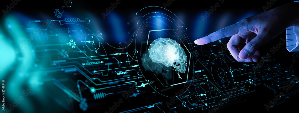 Artificial intelligence (AI) with machine deep learning and data mining and another modern ...