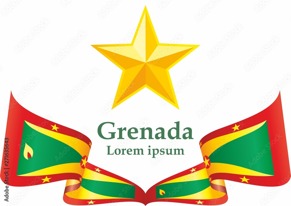Flag of Grenada, Grenada is a country in the West Indies, Island of ...