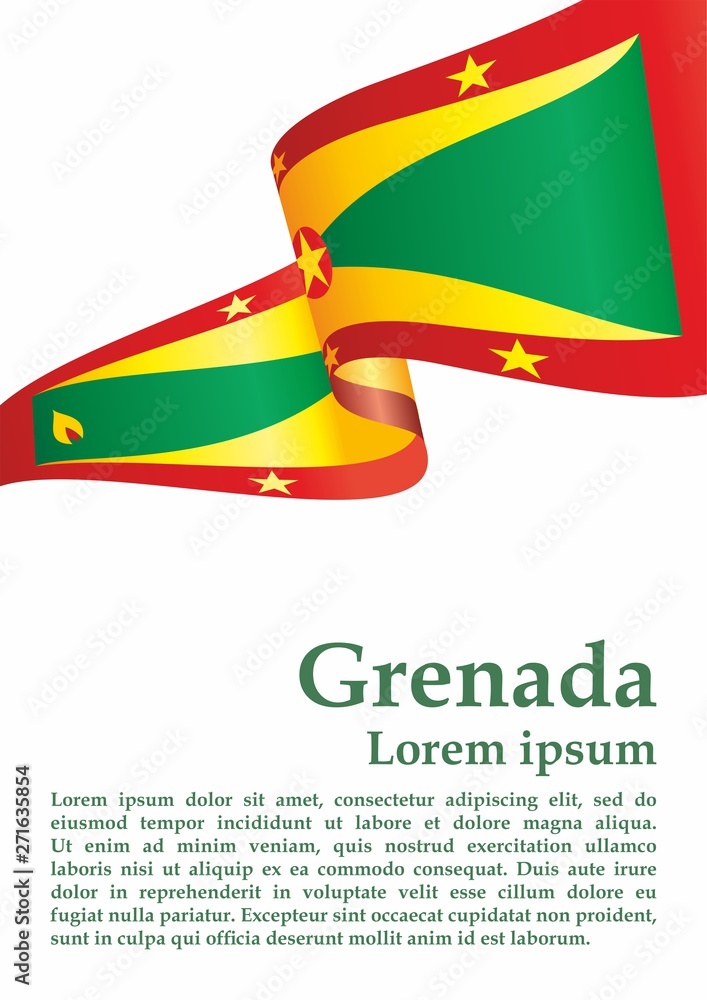 Flag of Grenada, Grenada is a country in the West Indies, Island of ...