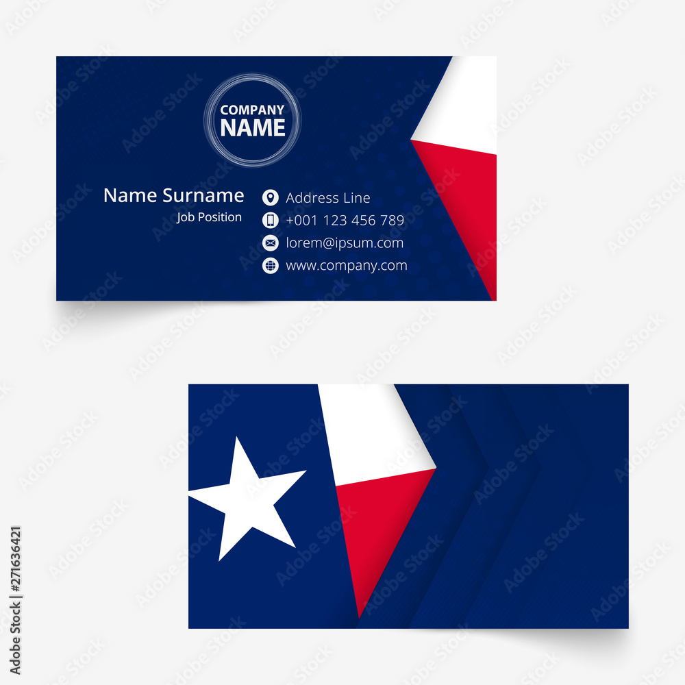 Standard Business Card Template