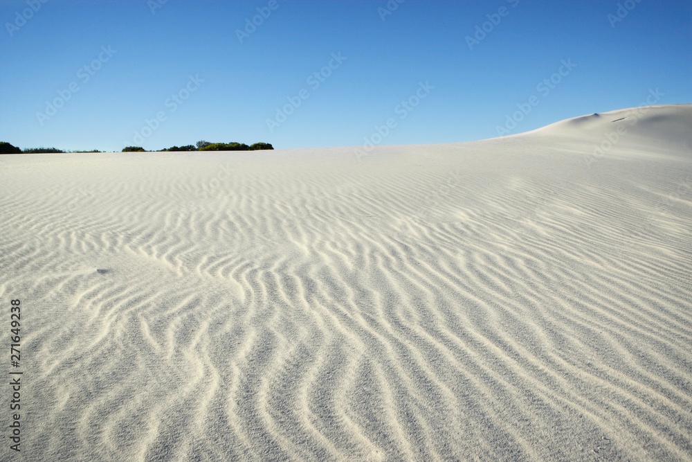 natural snow dunes Stock Photo | Adobe Stock