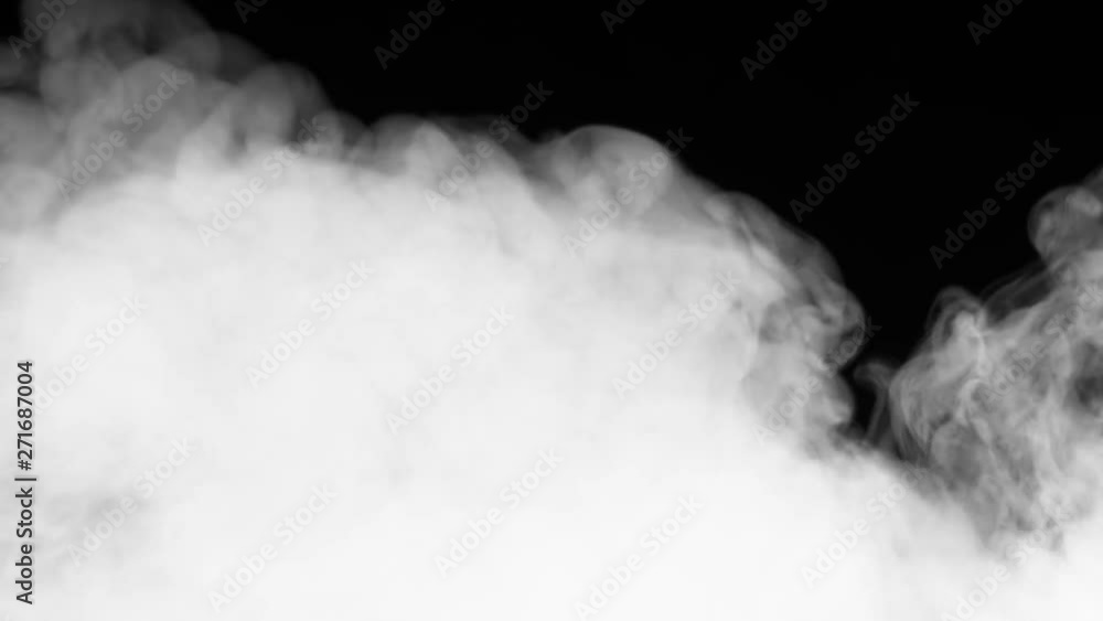 Smoke Transition from Black to White. Ver.4. A jet of white smoke ...