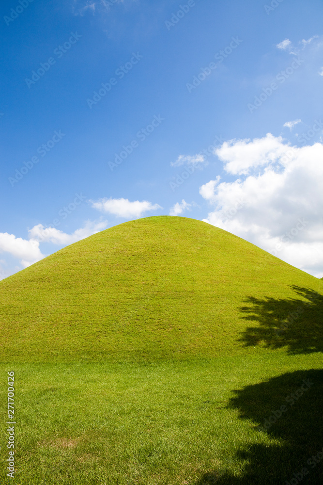Daereungwon Ancient Tombs is an ancient tomb from the Silla Dynasty ...