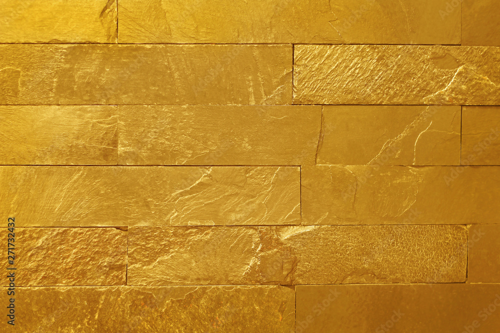 golden slate stone wall texture in natural pattern with high resolution ...