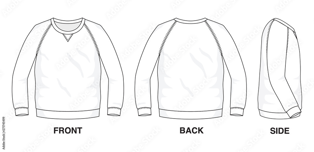 Isolated object of clothes and fashion stylish wear fill in blank shirt ...