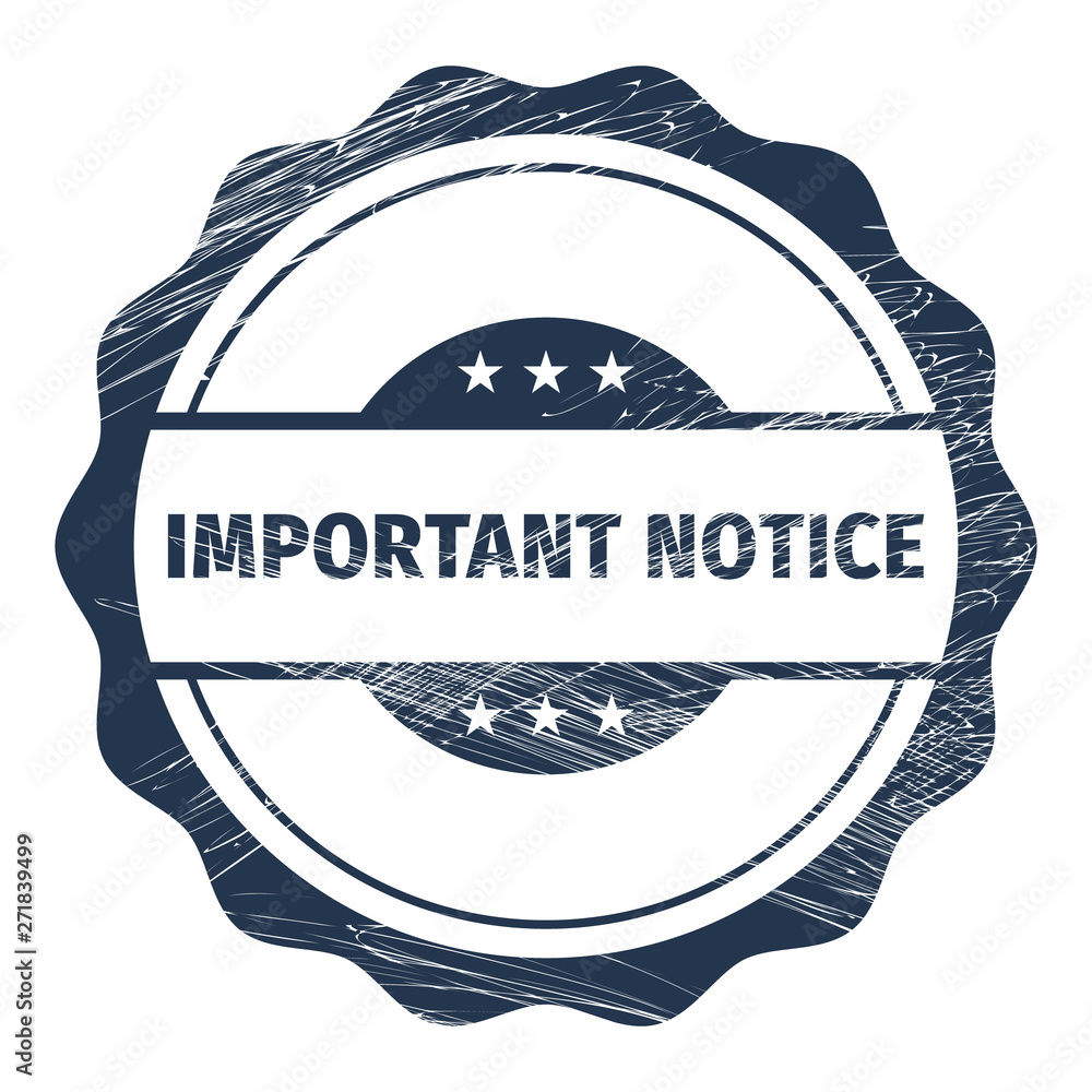 Important Stamp Vector