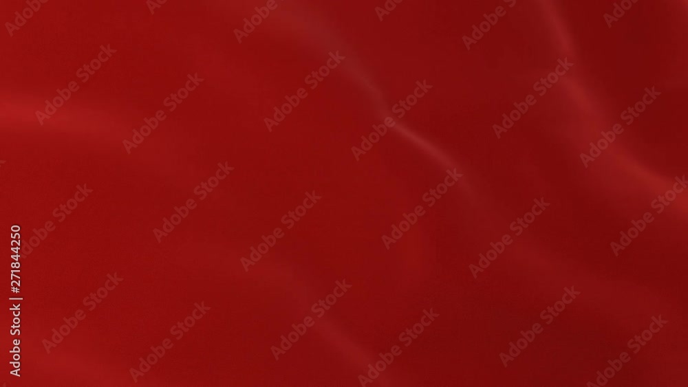 Beautiful Red Cloth Waving in the Wind and Flying Away Opening ...