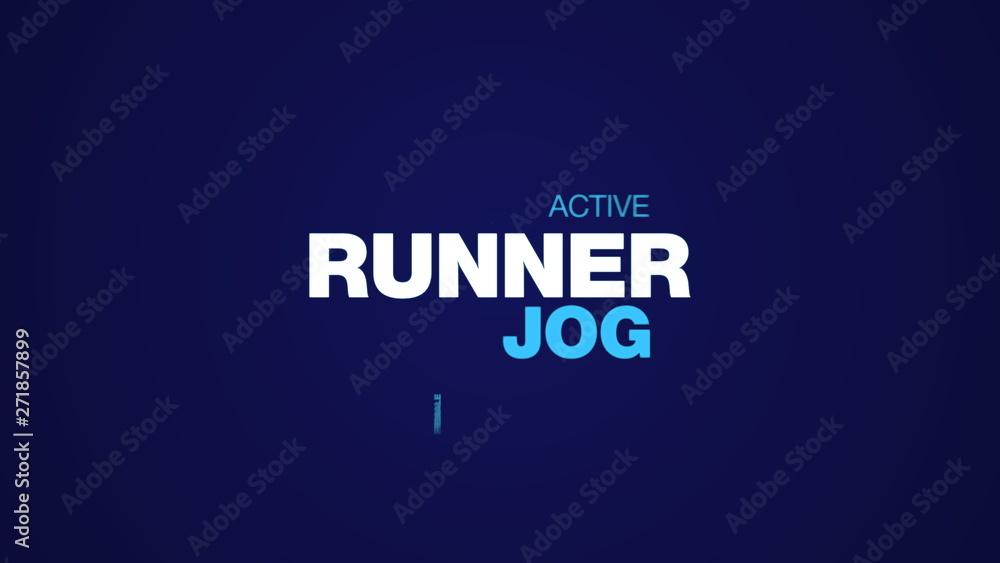 runner jog healthy jogger lifestyle fit fitness sport exercise female ...