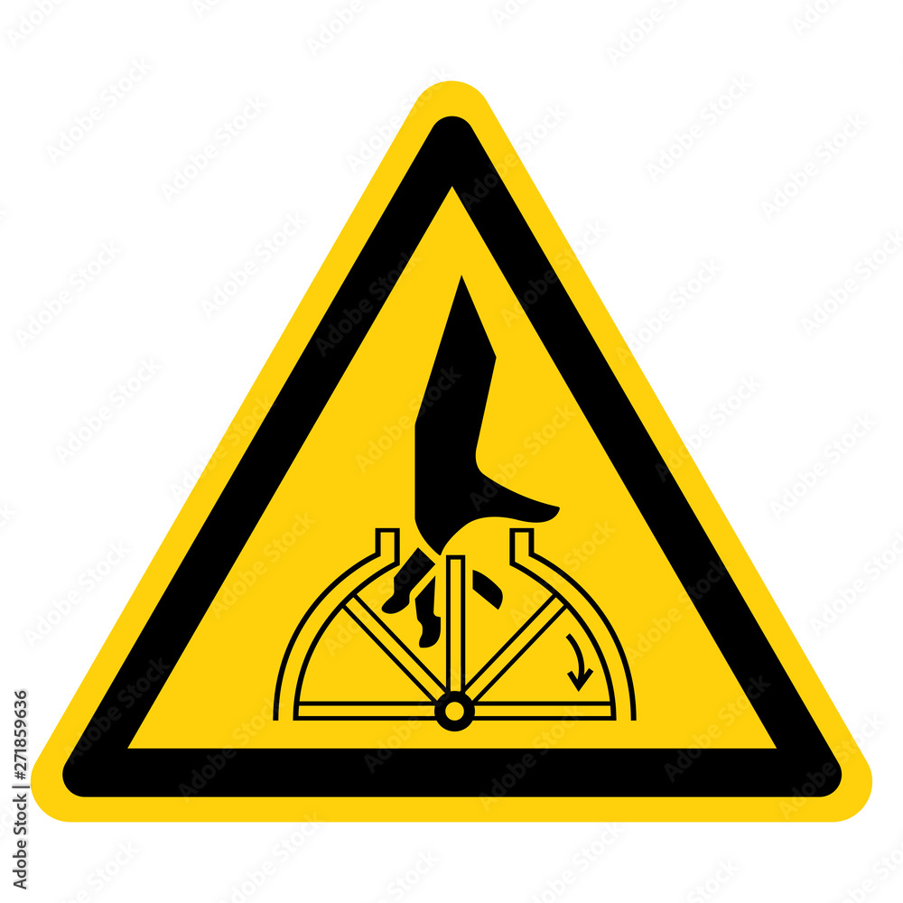 Hand Entanglement Rotating Symbol Sign Isolate On White Background ...