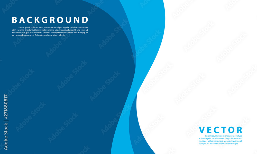 Blue background vector illustration lighting effect graphic for text ...