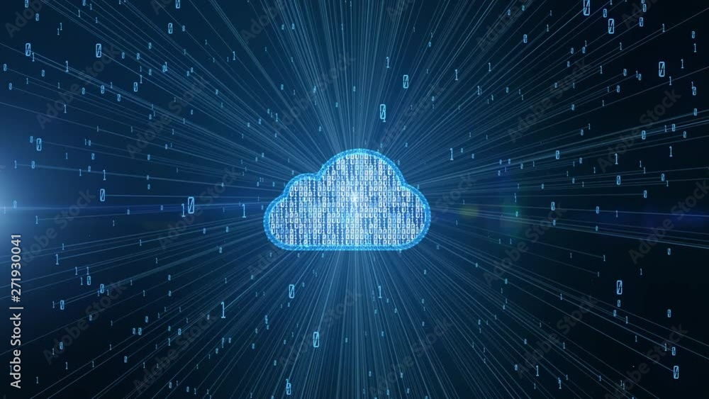 Cyber Security Digital Data And Conceptual Futuristic Look At Information Technology Of Internet