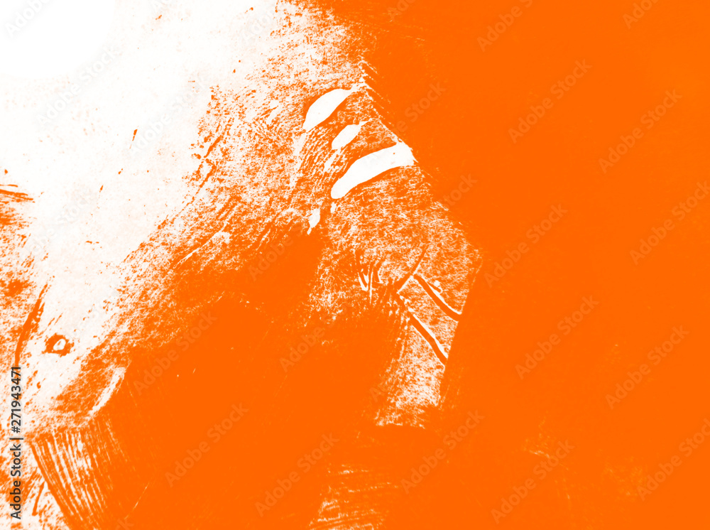 orange white paint brush strokes background Stock Illustration | Adobe ...