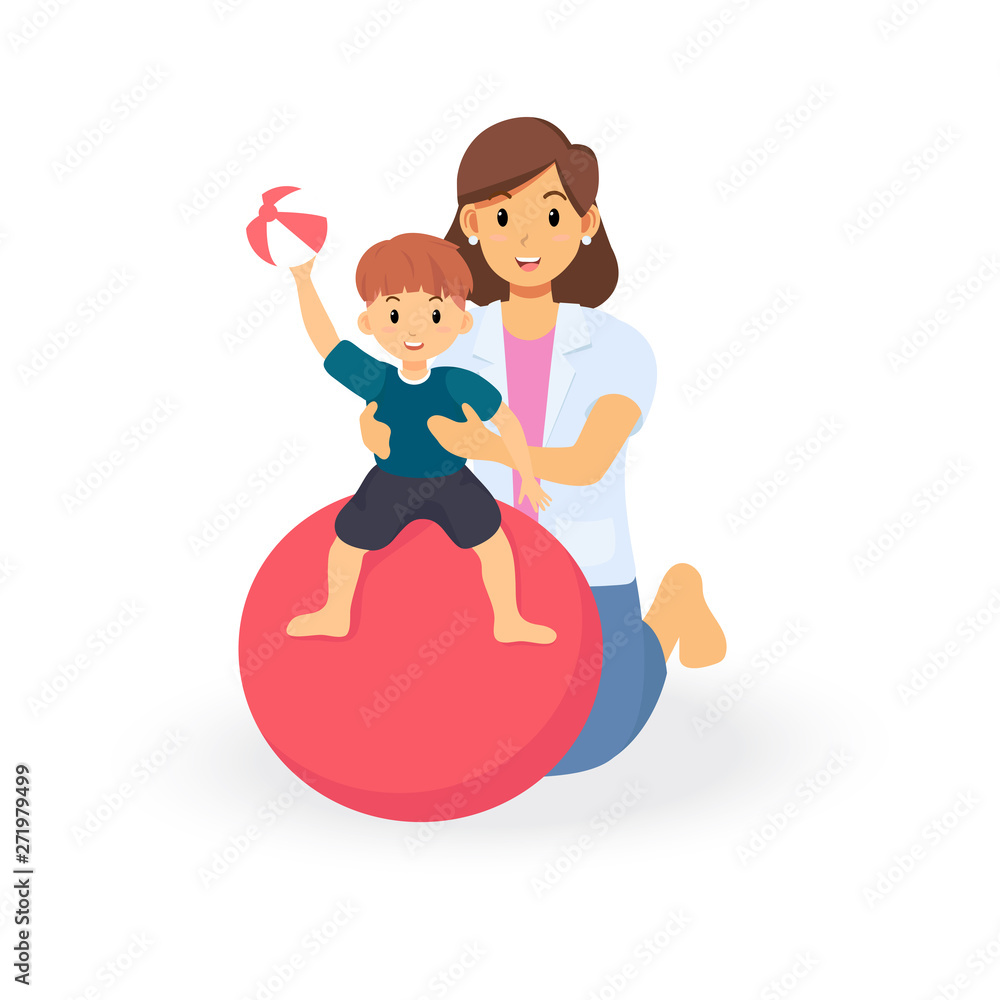 Occupational therapy treatment session on screening development of kids ...