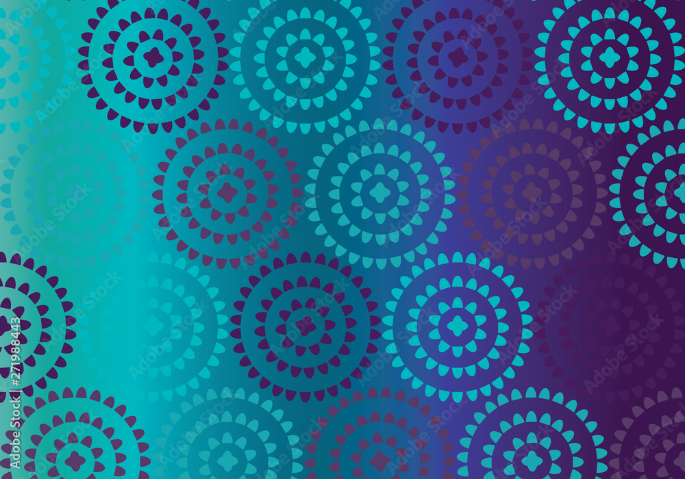 Purple And Turquoise Color Palette