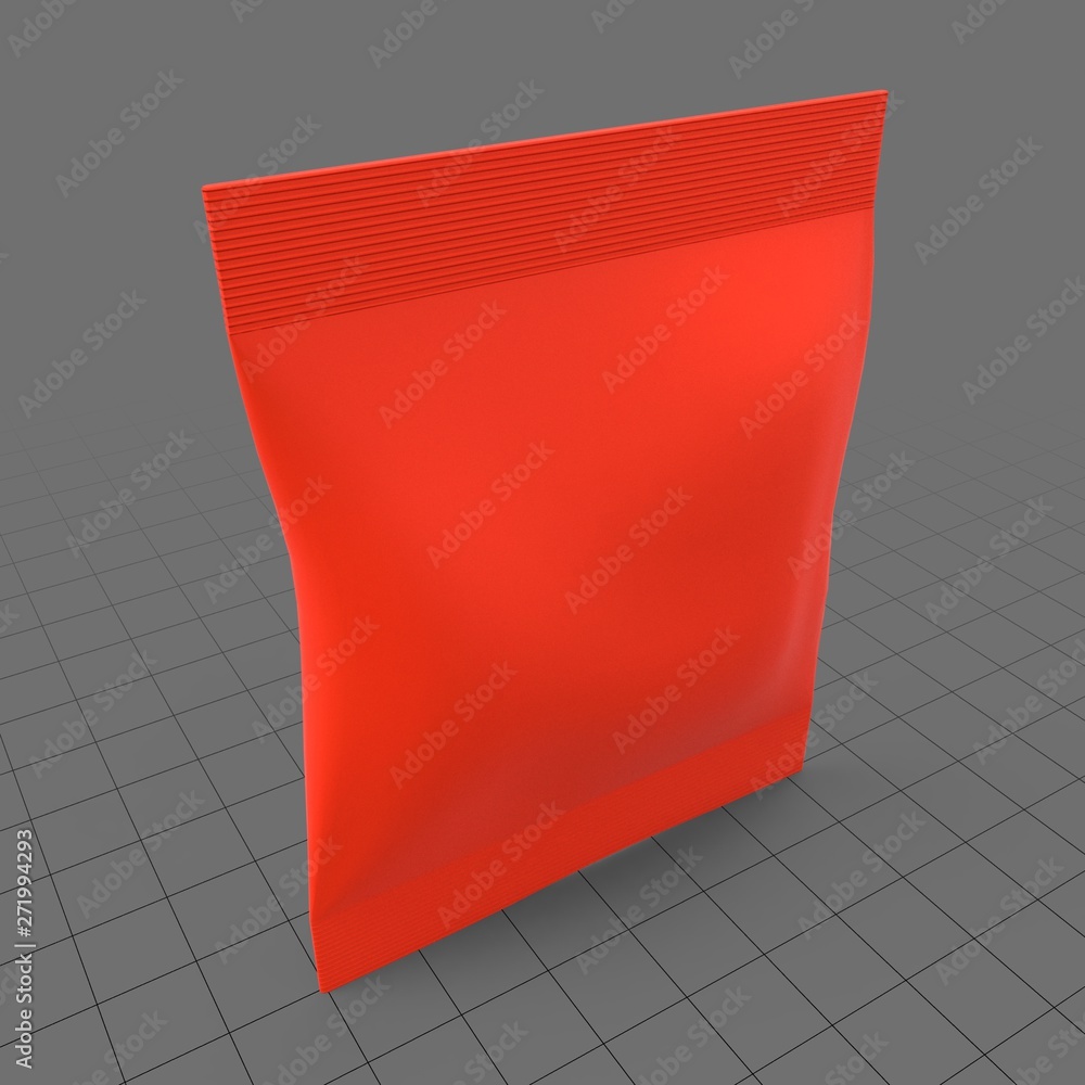 Sweetener packet Stock 3D asset | Adobe Stock