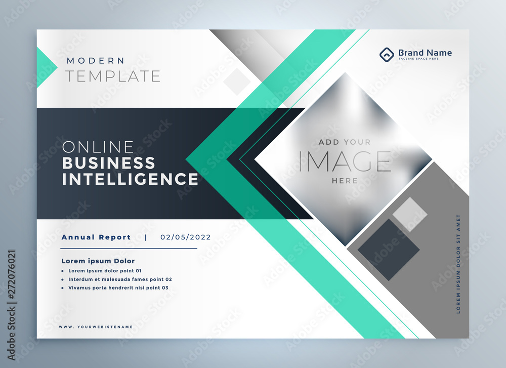 modern brochure design for business presentation Stock Vector | Adobe Stock