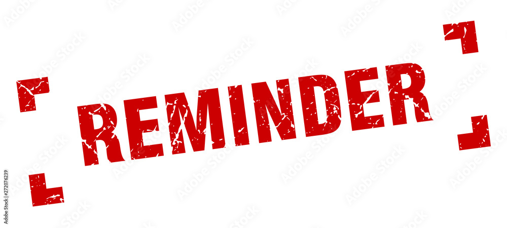 reminder Stock-Vektorgrafik | Adobe Stock