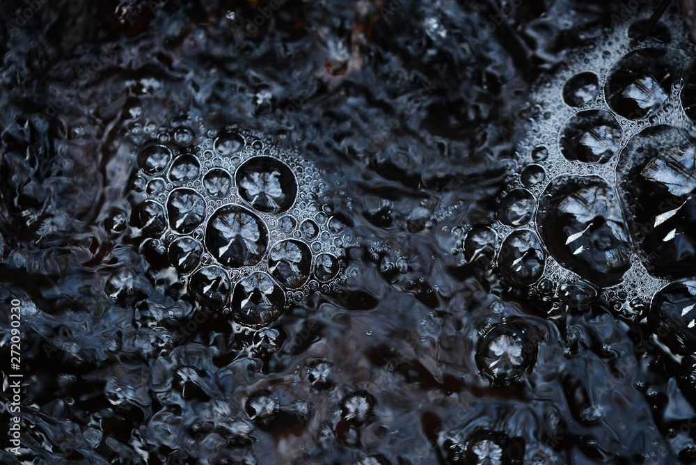 Whitewater texture. Water with bubles on the top, background image ...
