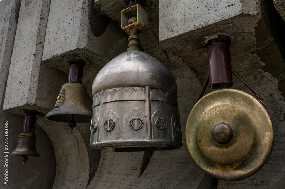 Bells in Kambanite park in Sofia, Bulgaria Stock Photo | Adobe Stock