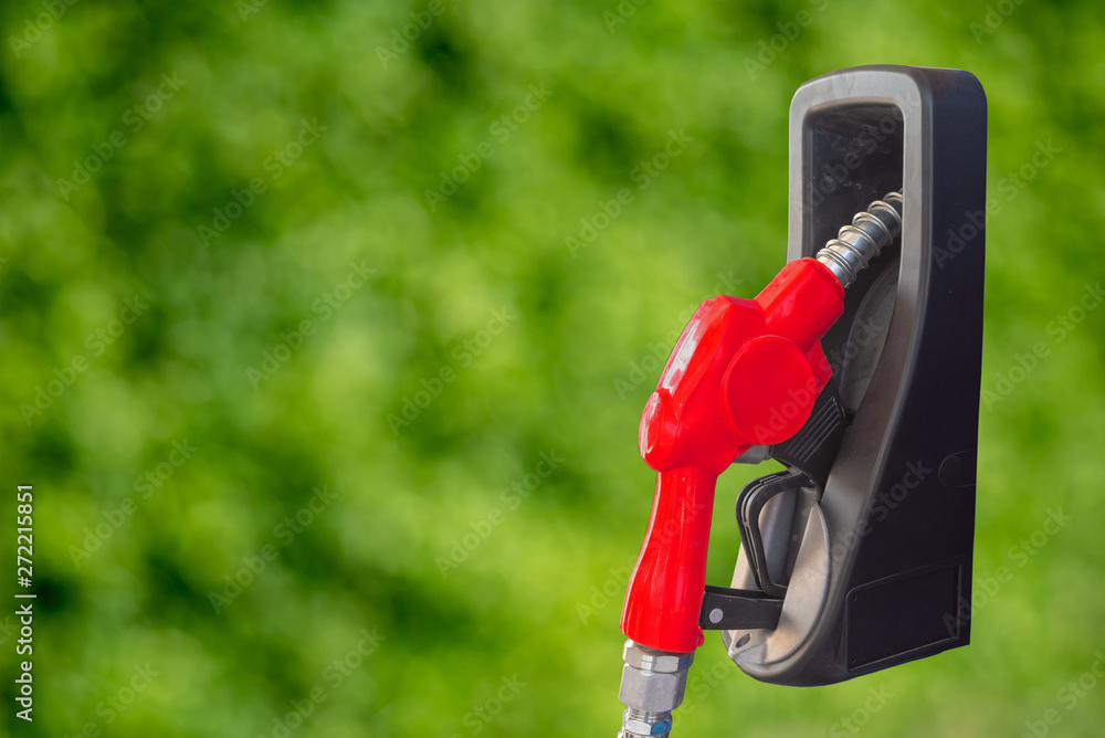 nozzle Oil pump technology separated from the white background clipping ...