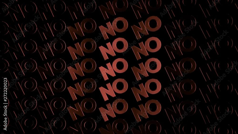 Video „Rows of animated words NO moving on black background, seamless ...