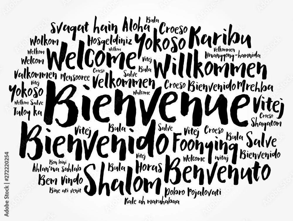 Welcome In French