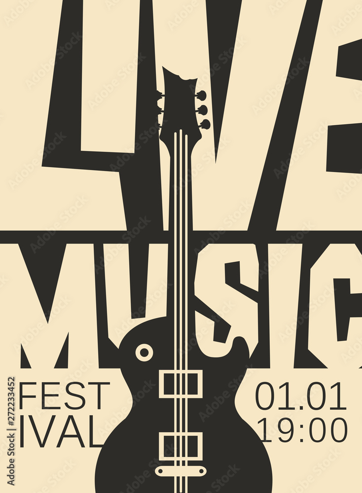 Live Music Poster Template