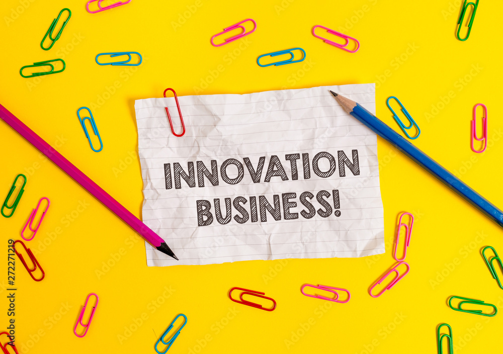 Conceptual hand writing showing Innovation Business. Concept meaning ... Conceptual hand writing showing Innovation Business. Concept meaning ...