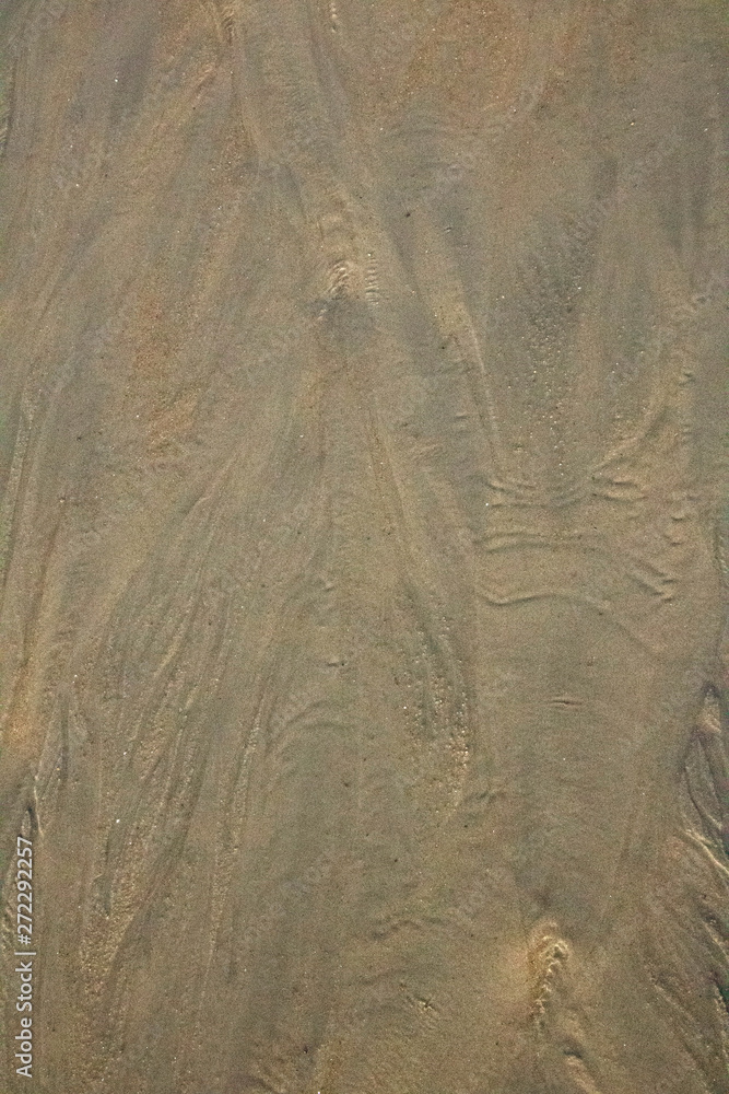 Ocean Created Patterns in the Sand. Intricate and interesting designs ...
